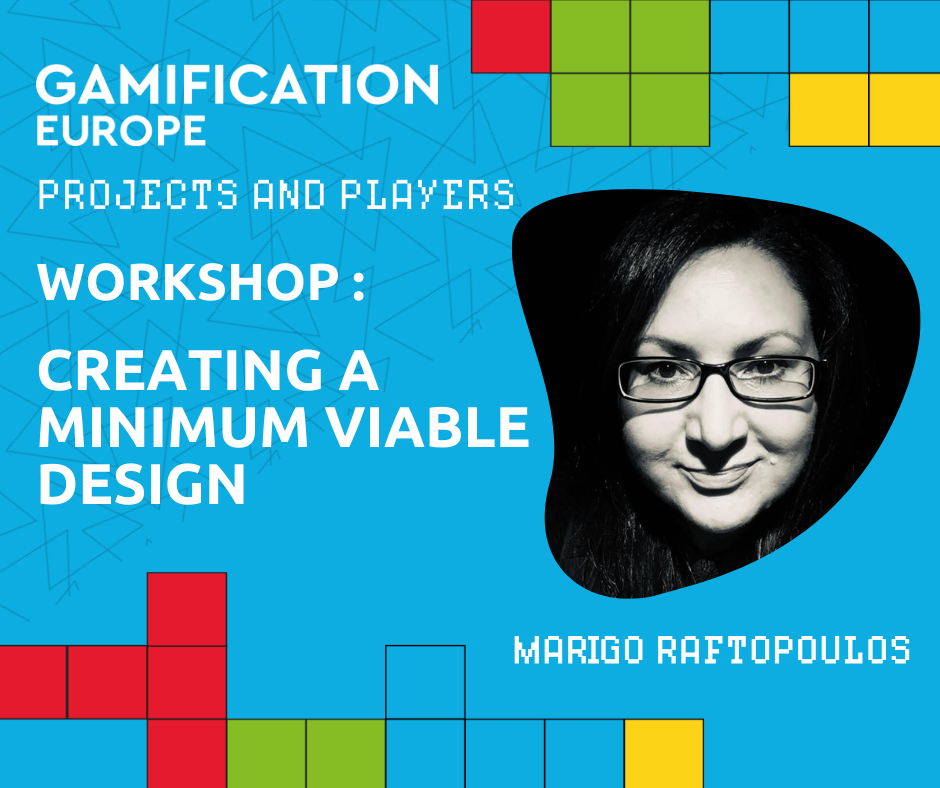 Interview and Workshop: Gamification Design Sprint with Marigo Raftopoulos - Gamification Europe ...